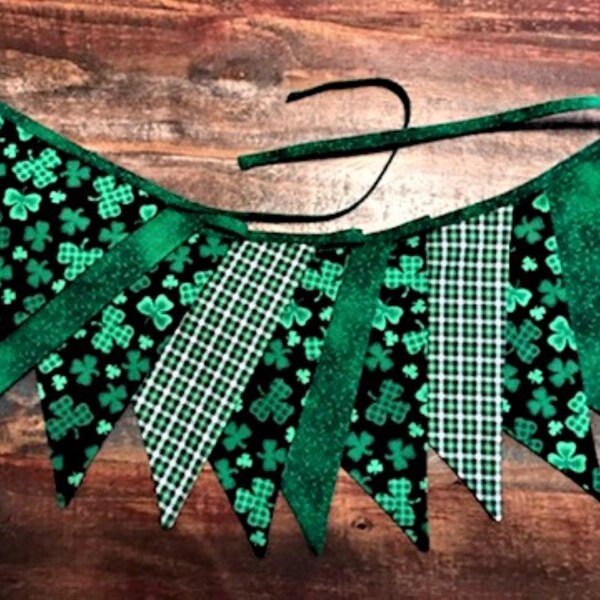 St Patricks Banner - Etsy