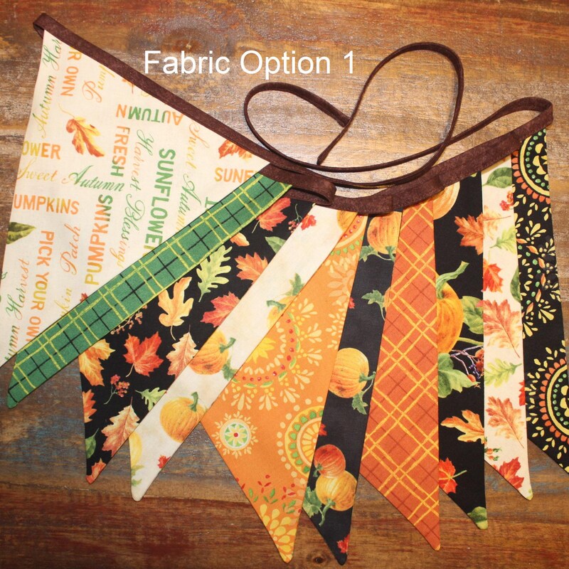Fall Bunting - Etsy