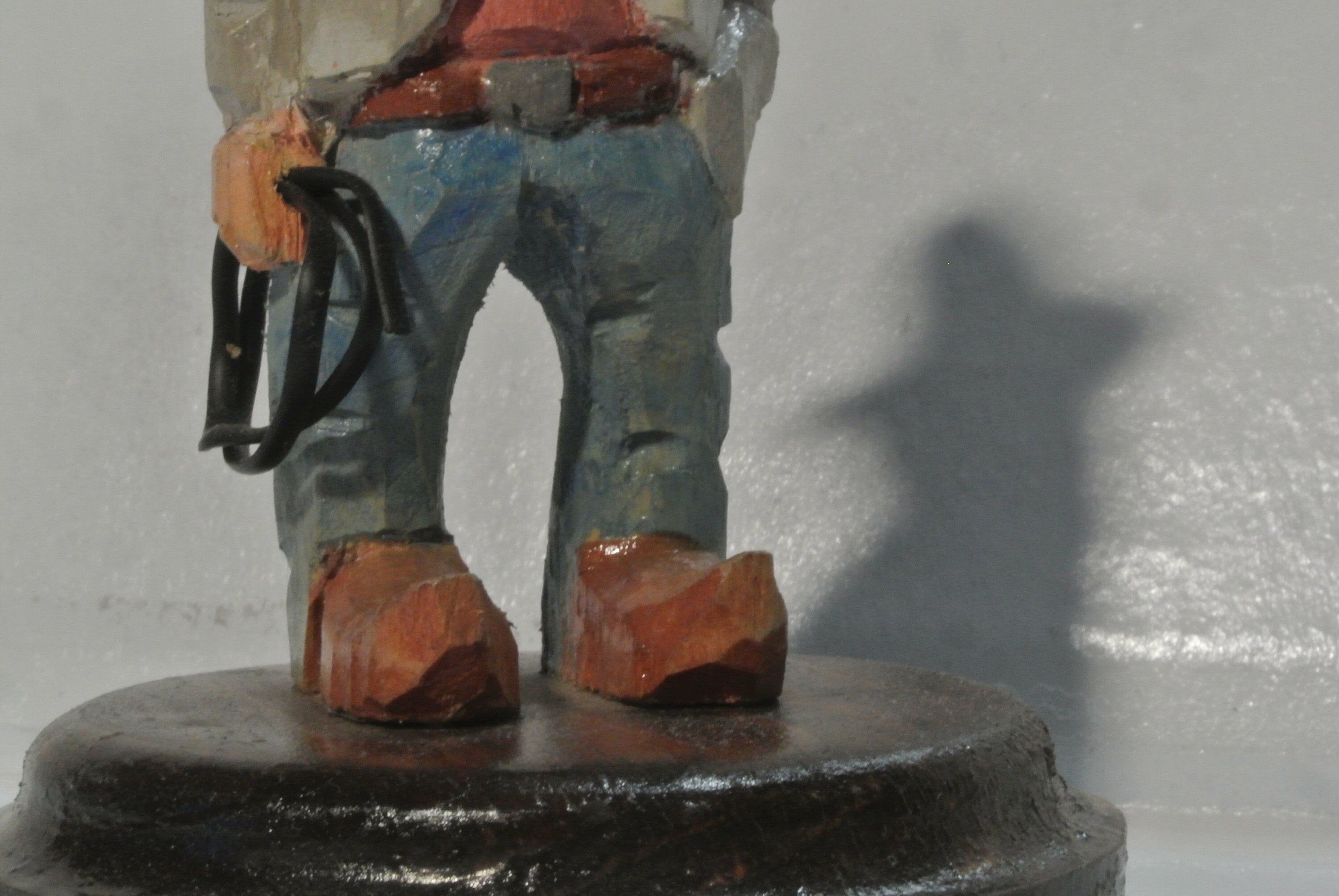 Hand Carved Cowboy Figurine - Etsy