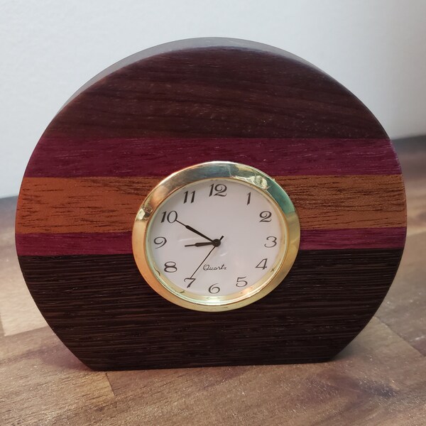 Handmade Wood Clock - Etsy