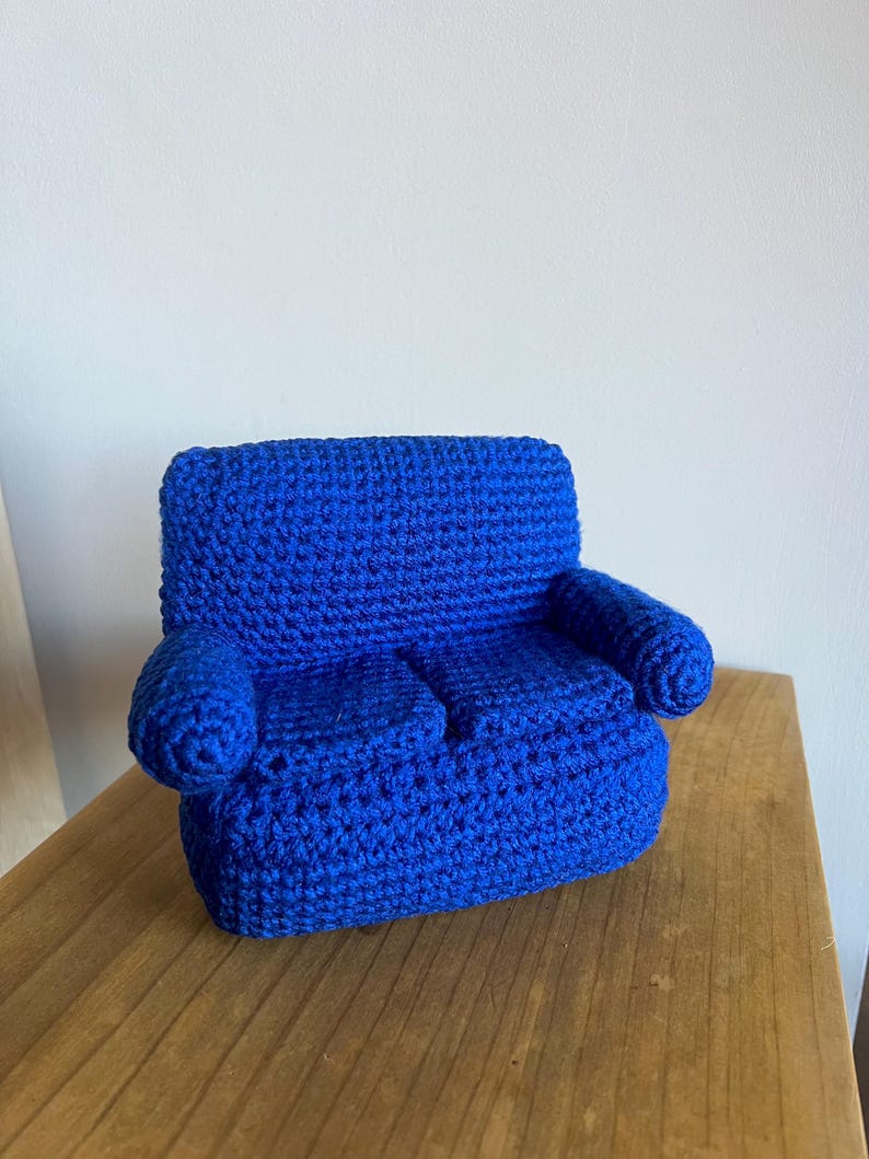 Custom Handmade Crochet Couch Potato Stuffed Animal Amigurumi - Etsy