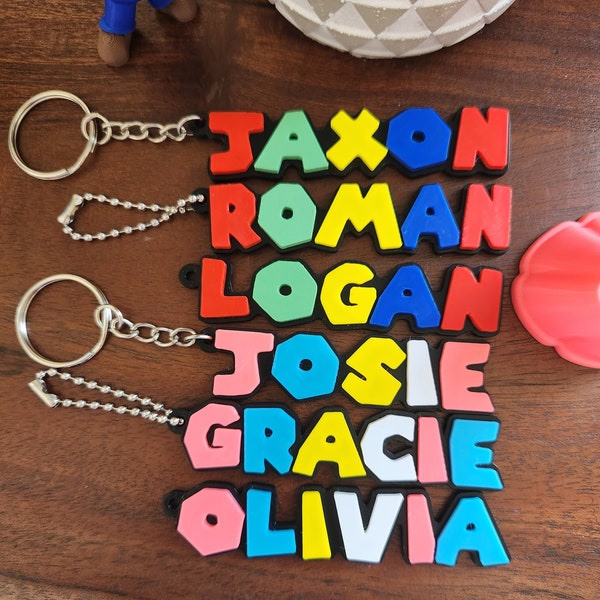 Mario Keychain - Etsy