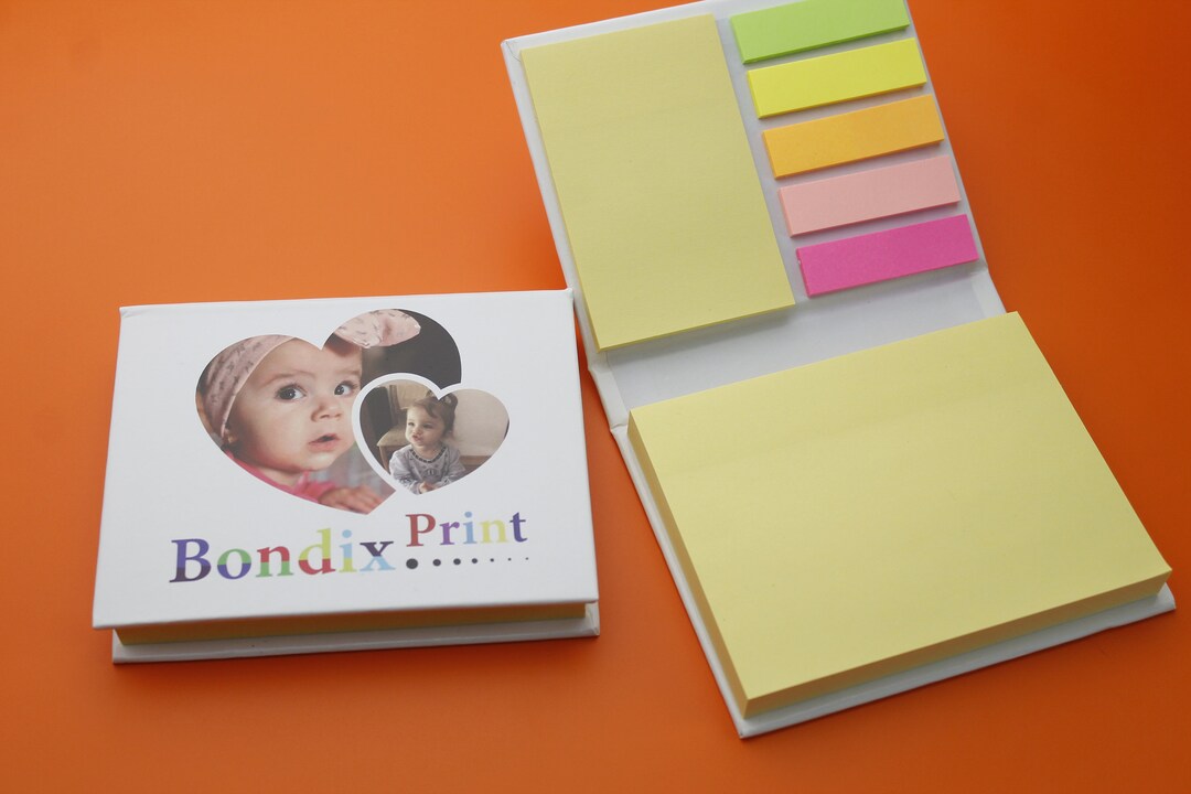 Sticky Notes Post It Notes Block Personalised With Any Name Photo Text ...