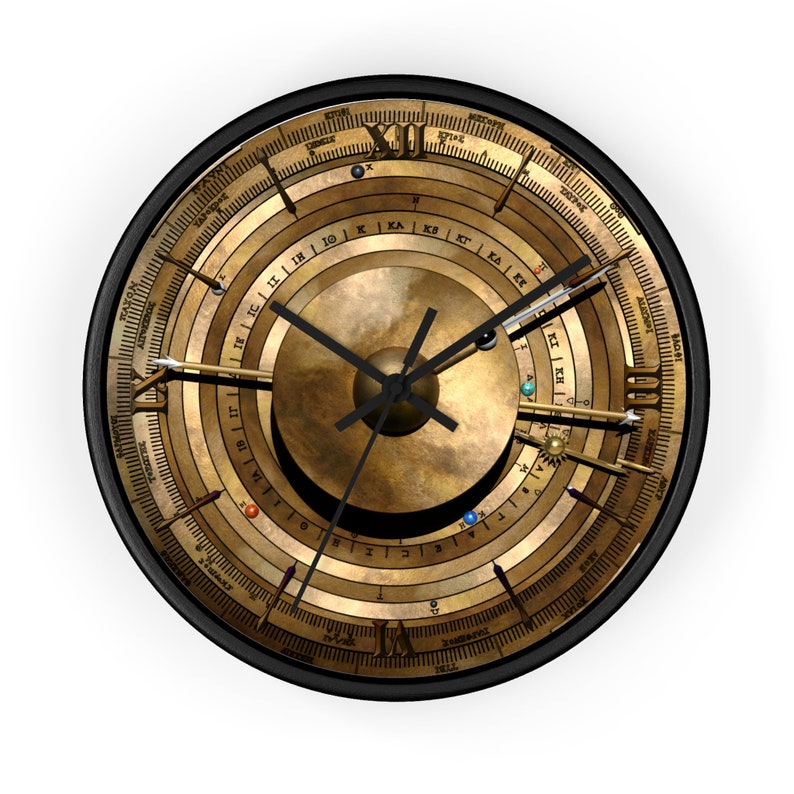 Antikythera Mechanism Interface Wall Clock 12HR - Etsy
