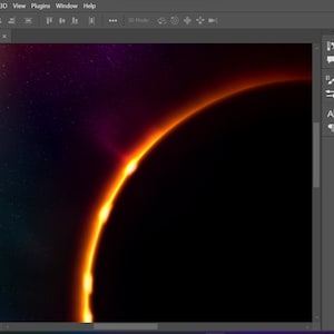 Solar Eclipse (editable-printable) - Etsy