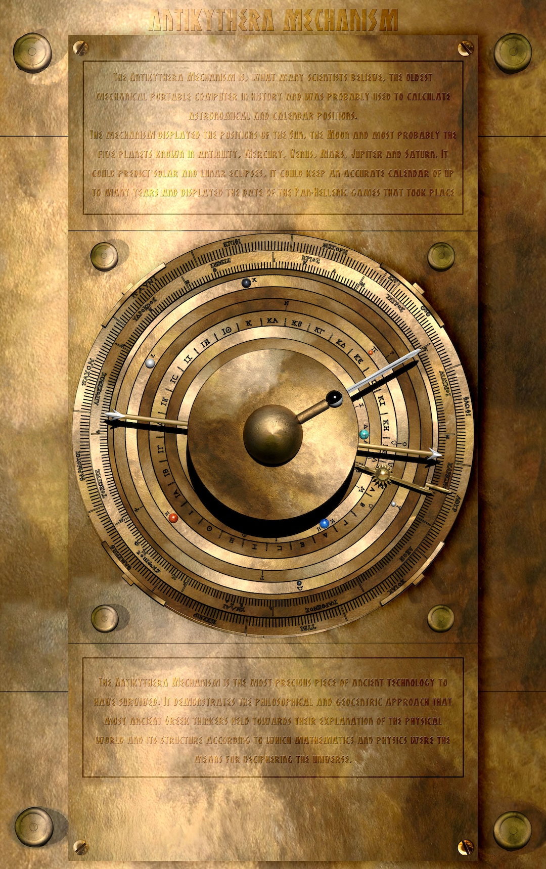 Antikythera Mechanism Picture in HD Quality for Poster Printing ... Antikythera Mechanism Picture in HD Quality for Poster Printing ...