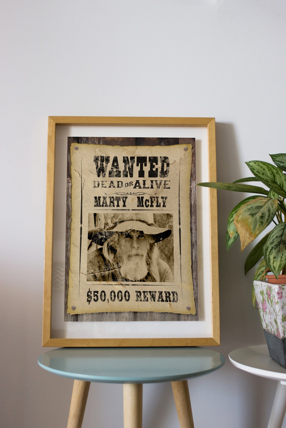 Wanted Poster Mockup (editable - Printable) - Etsy