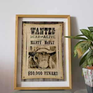 Wanted Poster Mockup (editable - Printable) - Etsy