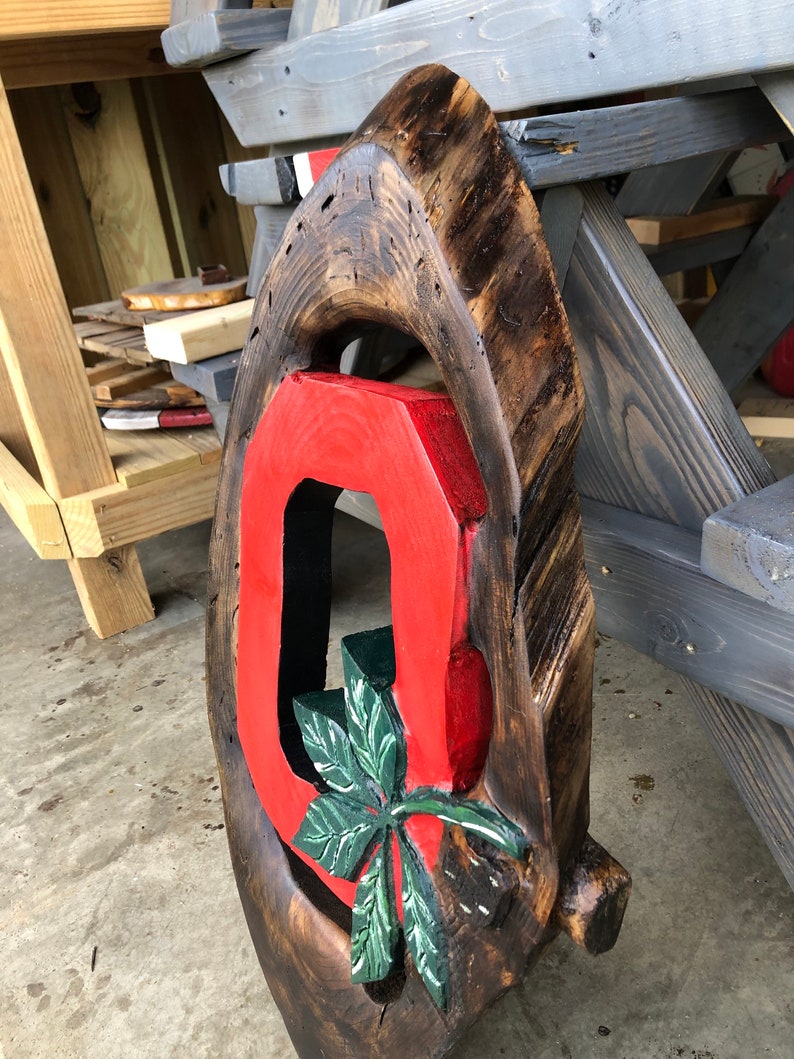 Ohio State Block O Wall Sign - Etsy