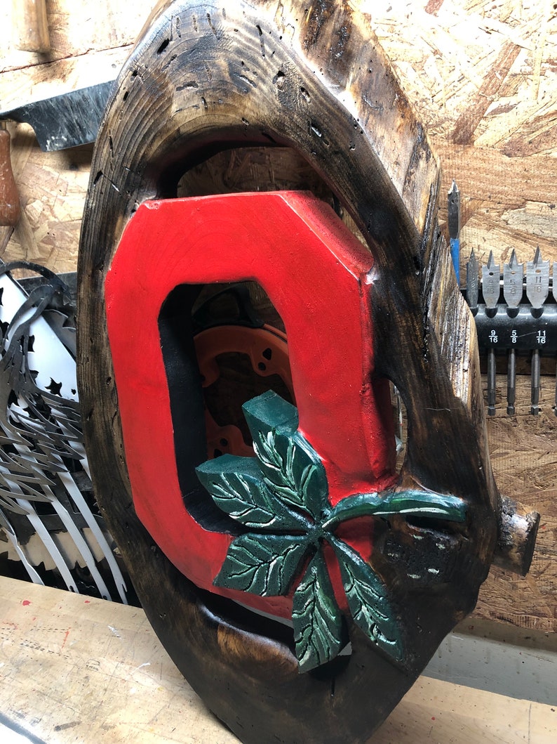 Ohio State Block O Wall Sign - Etsy