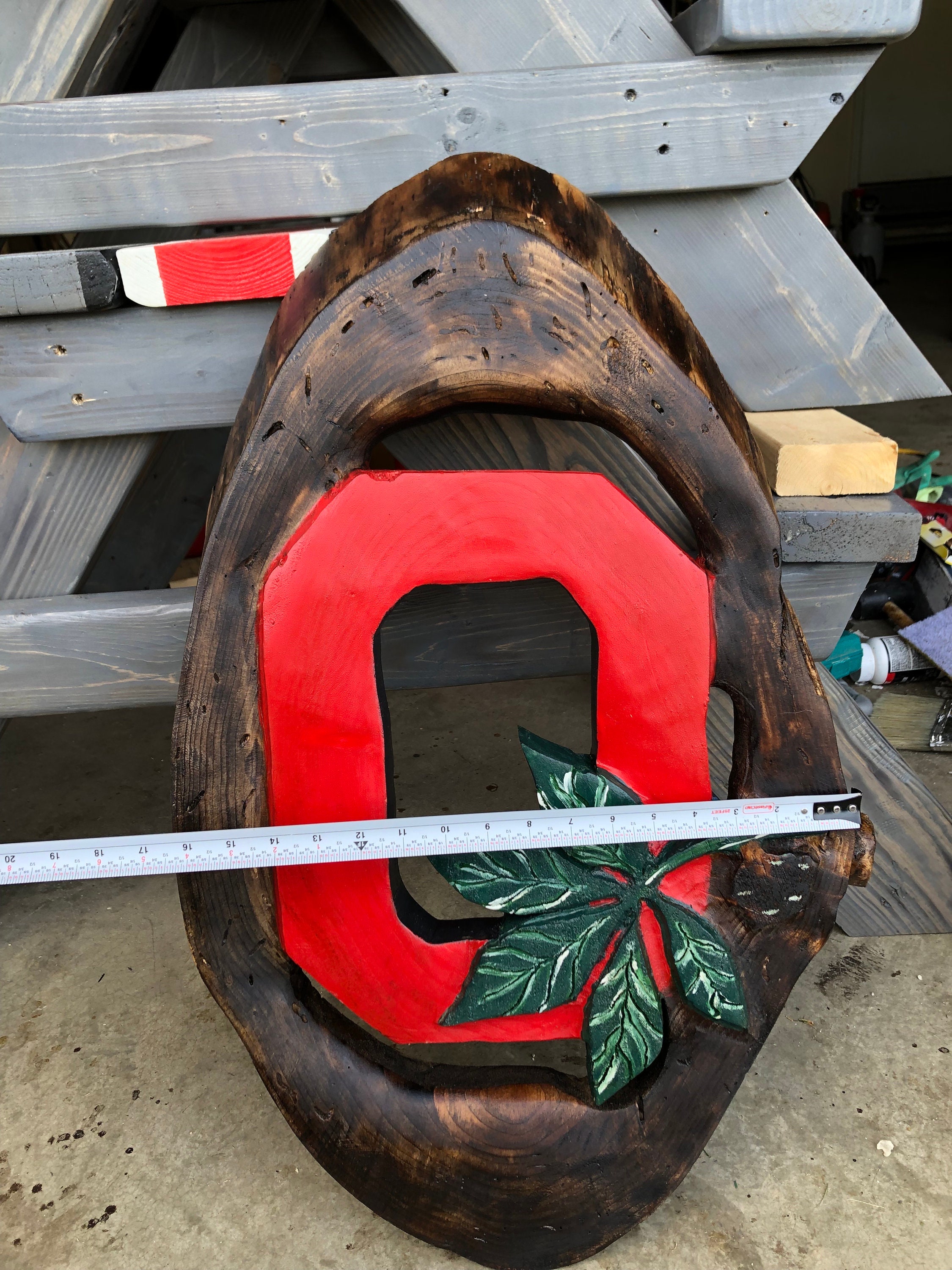 Ohio State Block O Wall Sign - Etsy