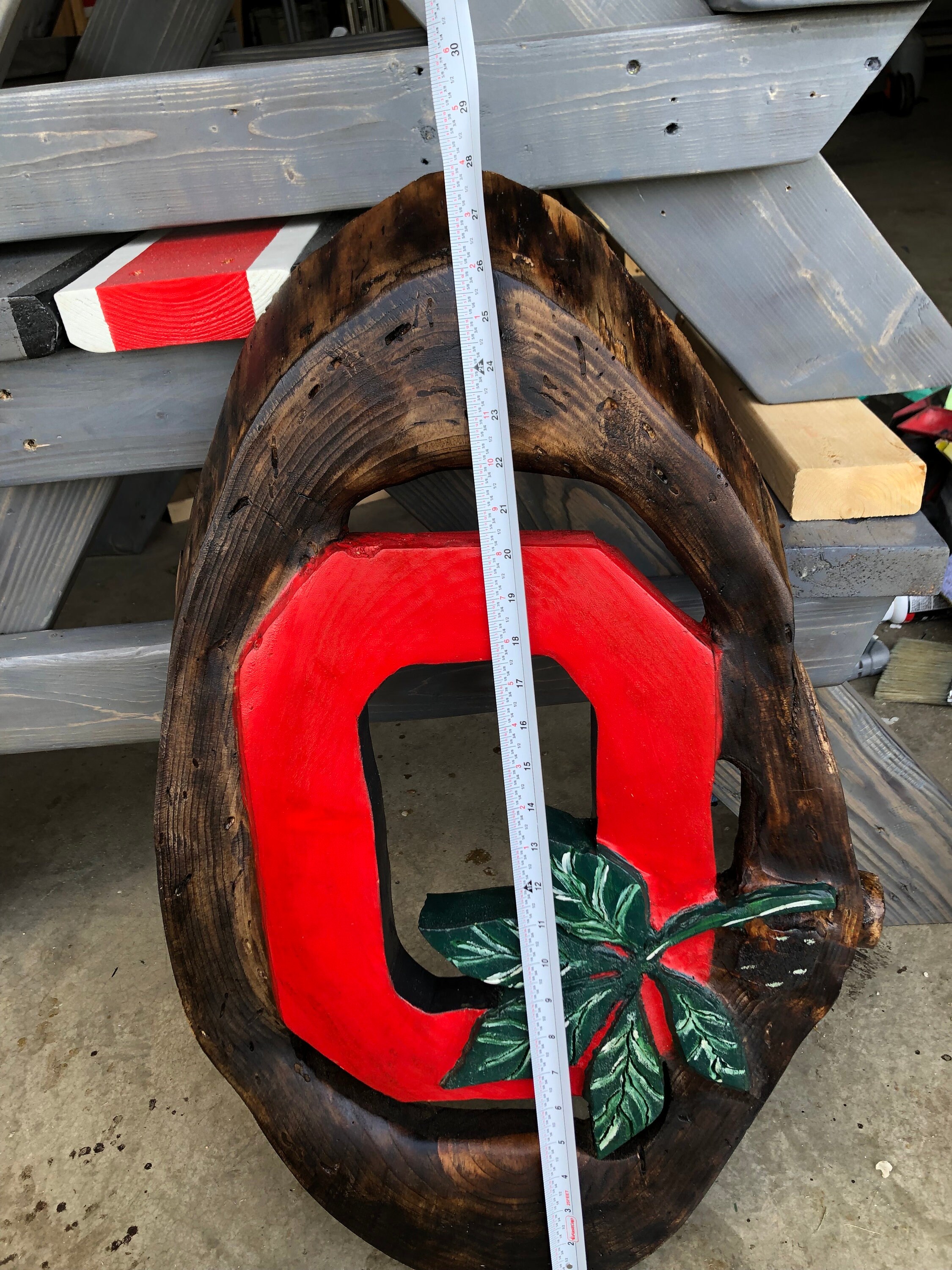 Ohio State Block O Wall Sign - Etsy