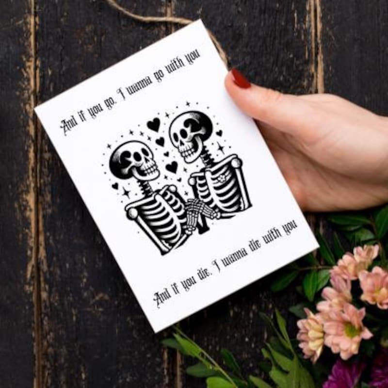 Gothic Happy Anniversary - Etsy