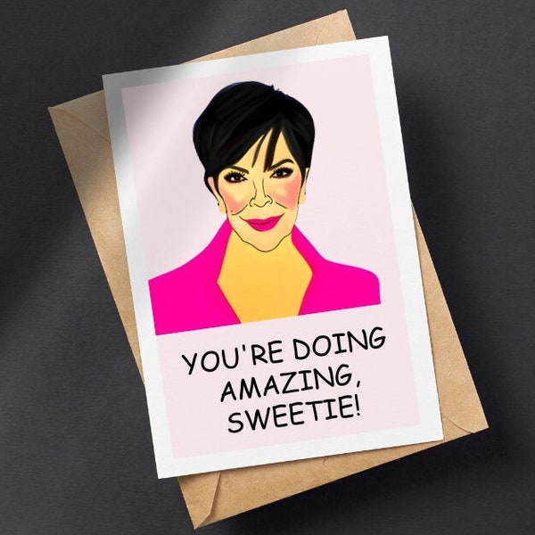 Kardashians Card - Etsy