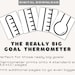 PRINTABLE Really Big Goal Thermometer, Printable Goal Chart, Really Big ...