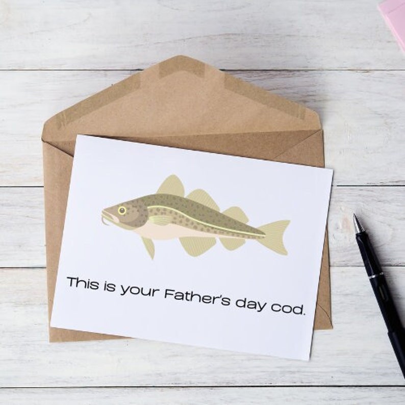 PRINTABLE Father's Day Card, Digital Download Father's Day Greeting ...
