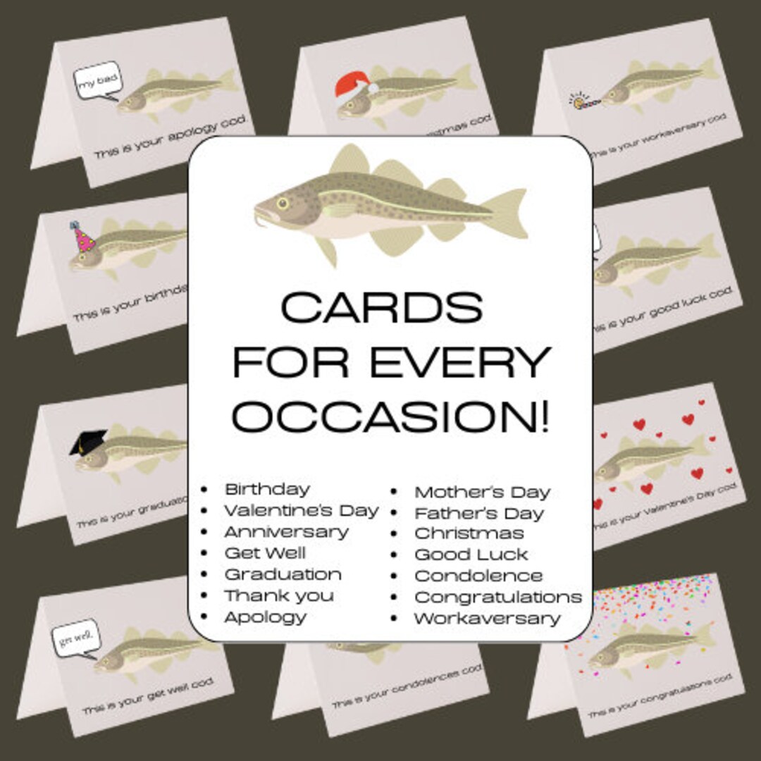 PRINTABLE Greeting Card Bundle, Digital Download 14 Greeting Card Pack ...