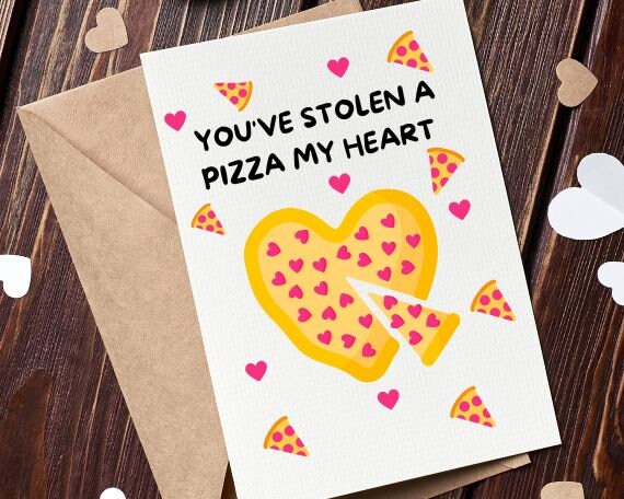 PRINTABLE Valentine's Day Card, Digital Download Valentine's Day Card ...