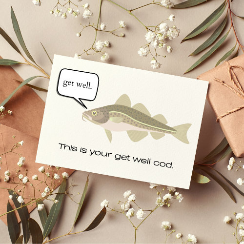 PRINTABLE Get Well Card, Digital Download Get Well Card, Funny Cod Get ...
