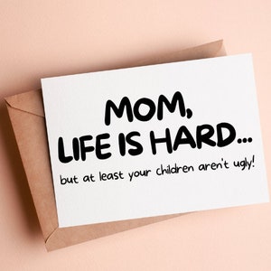 PRINTABLE Mother's Day Card, Digital Download Mothers Day Card, Funny ...