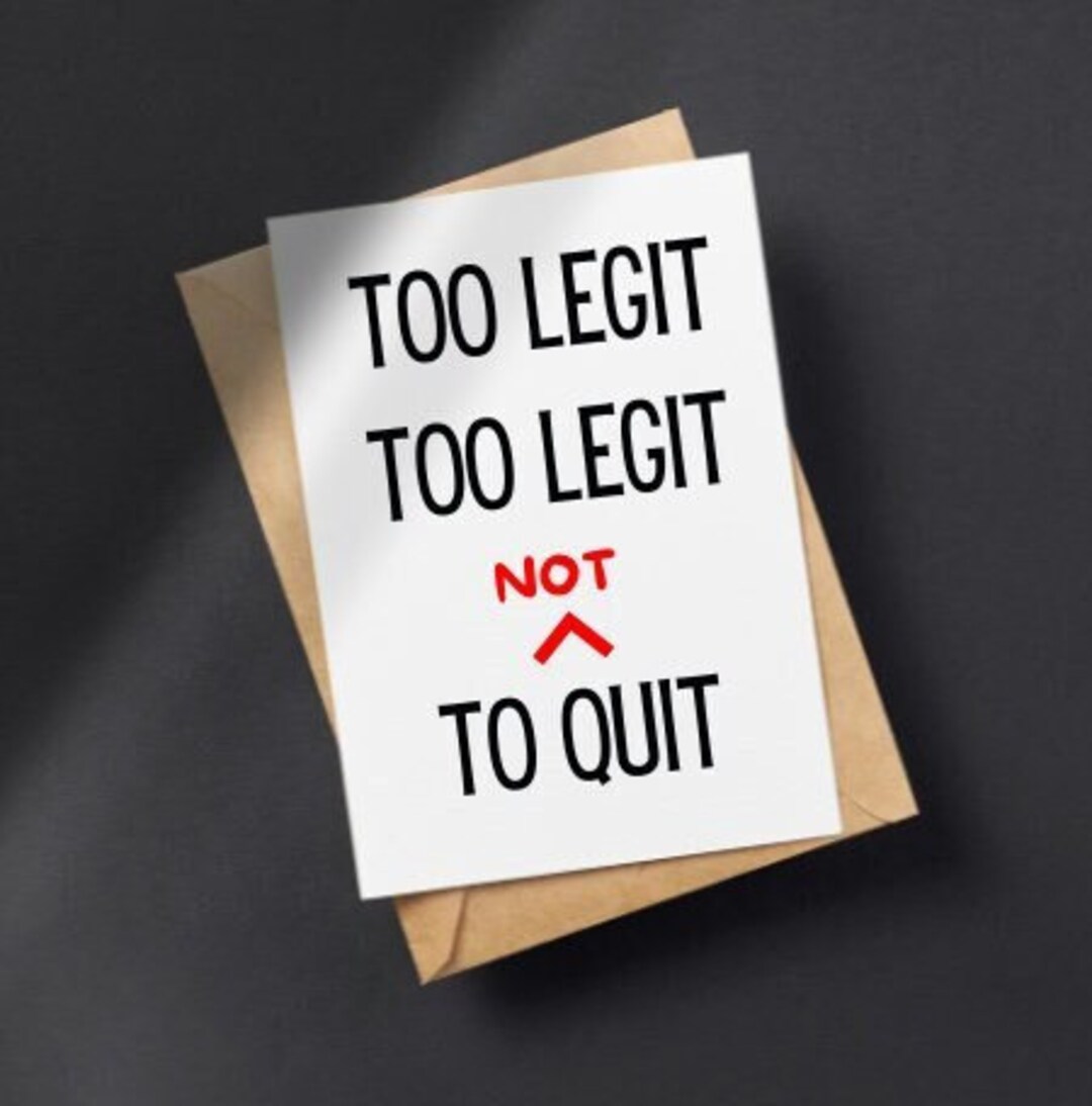 PRINTABLE I Quit Card for Boss, Digital Download Funny Resignation Card ...