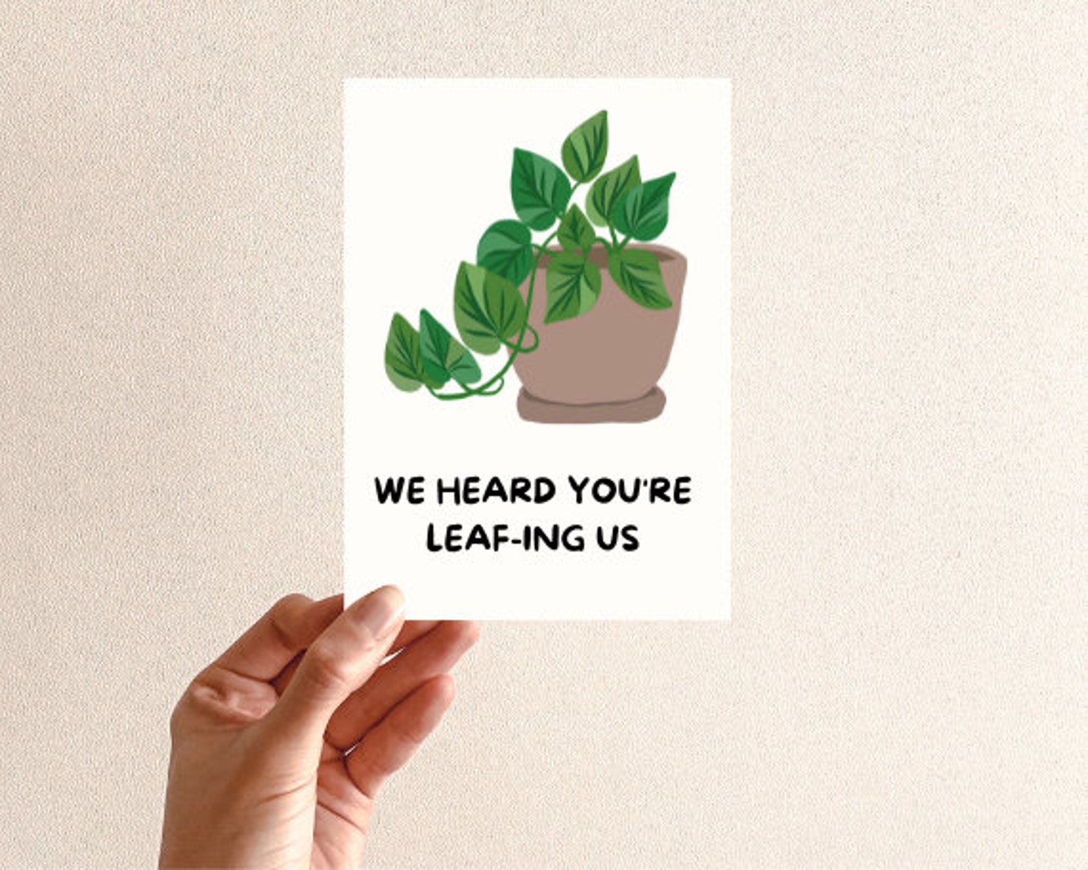 PRINTABLE Farewell Card for Coworker or Boss, Digital Download Goodbye ...