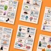 50 Printable Halloween Jokes Lunchbag Cards for Kids, Instant Download ...
