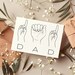 PRINTABLE Father's Day Card, Digital Download Sign Language Father's ...