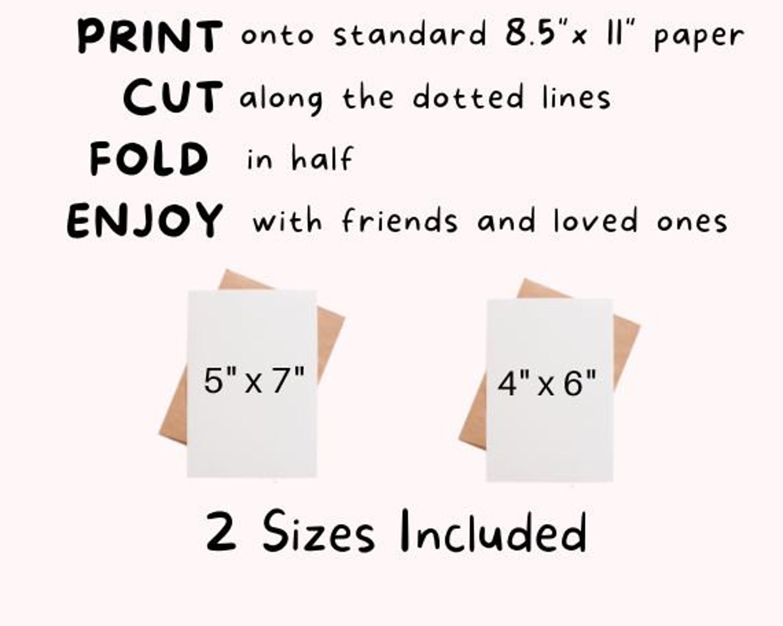 PRINTABLE Kids Birthday Card, Digital Download Childrens Birthday Card ...