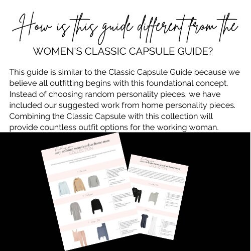 Work From Home Capsule Wardrobe Guide © - Etsy