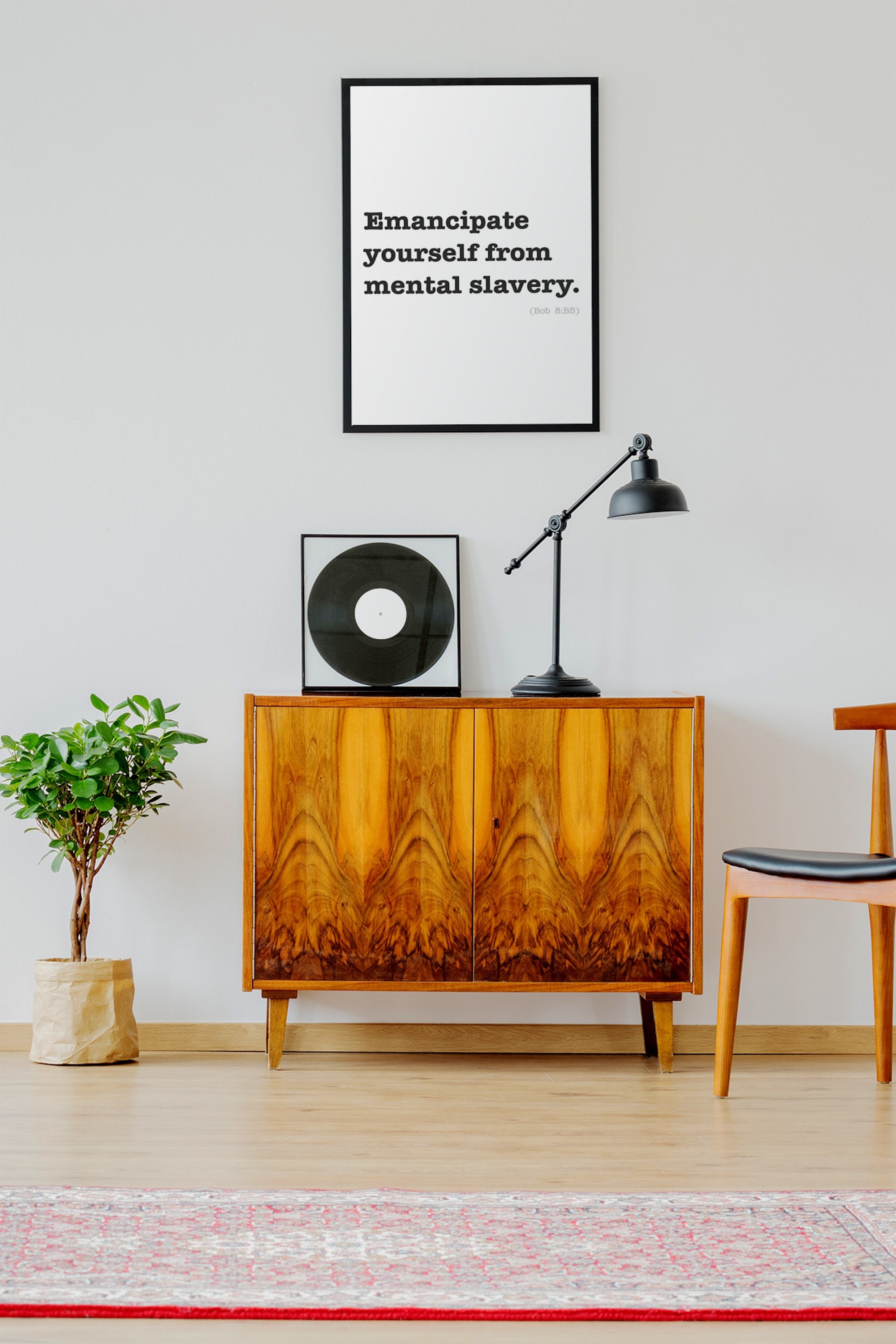 Bob Marley Redemption Song Poster