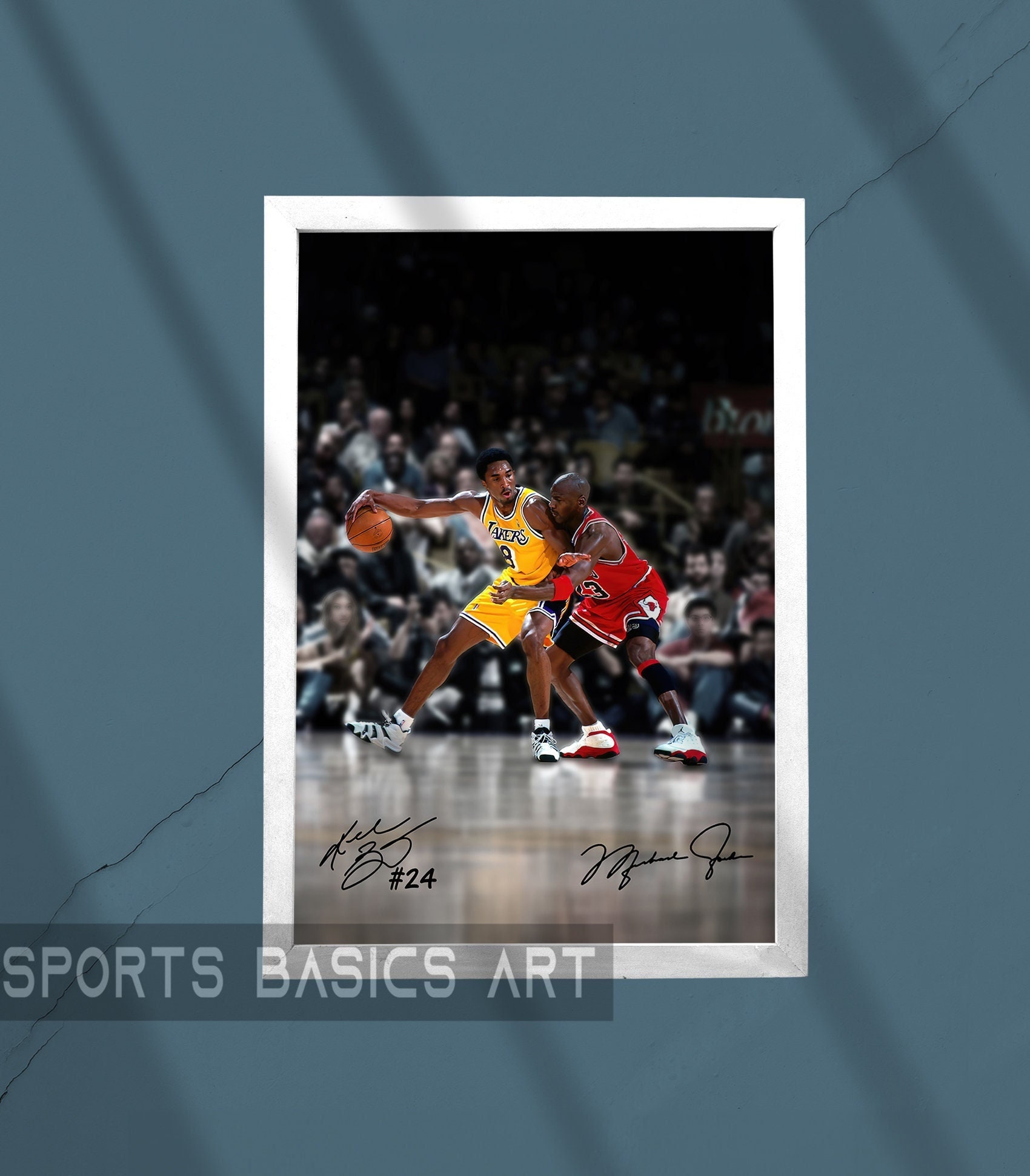 Kobe Bryant Michael Jordan Poster