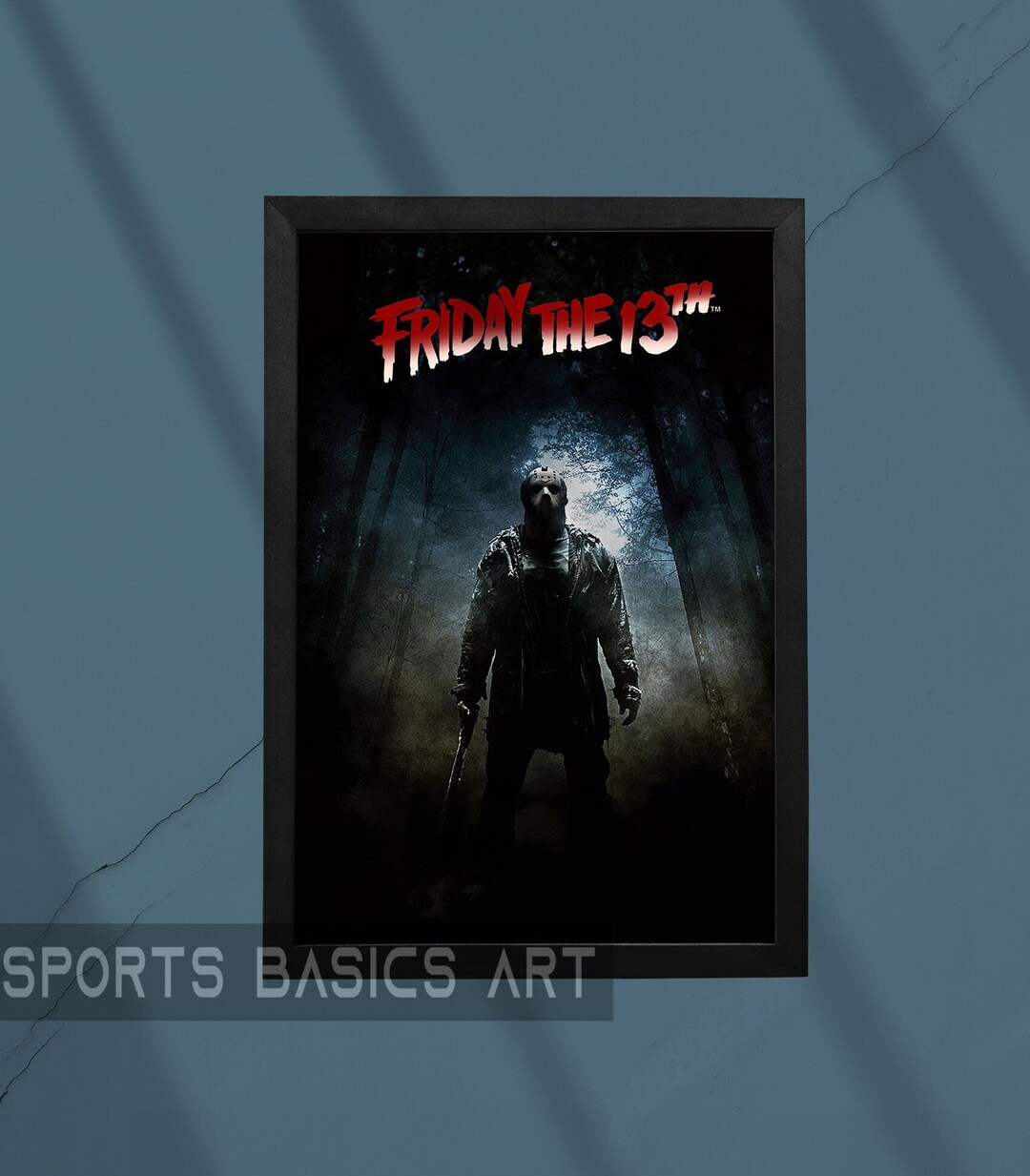 Jason Voorhees Posters Friday the 13th Posters Horror Movie - Etsy