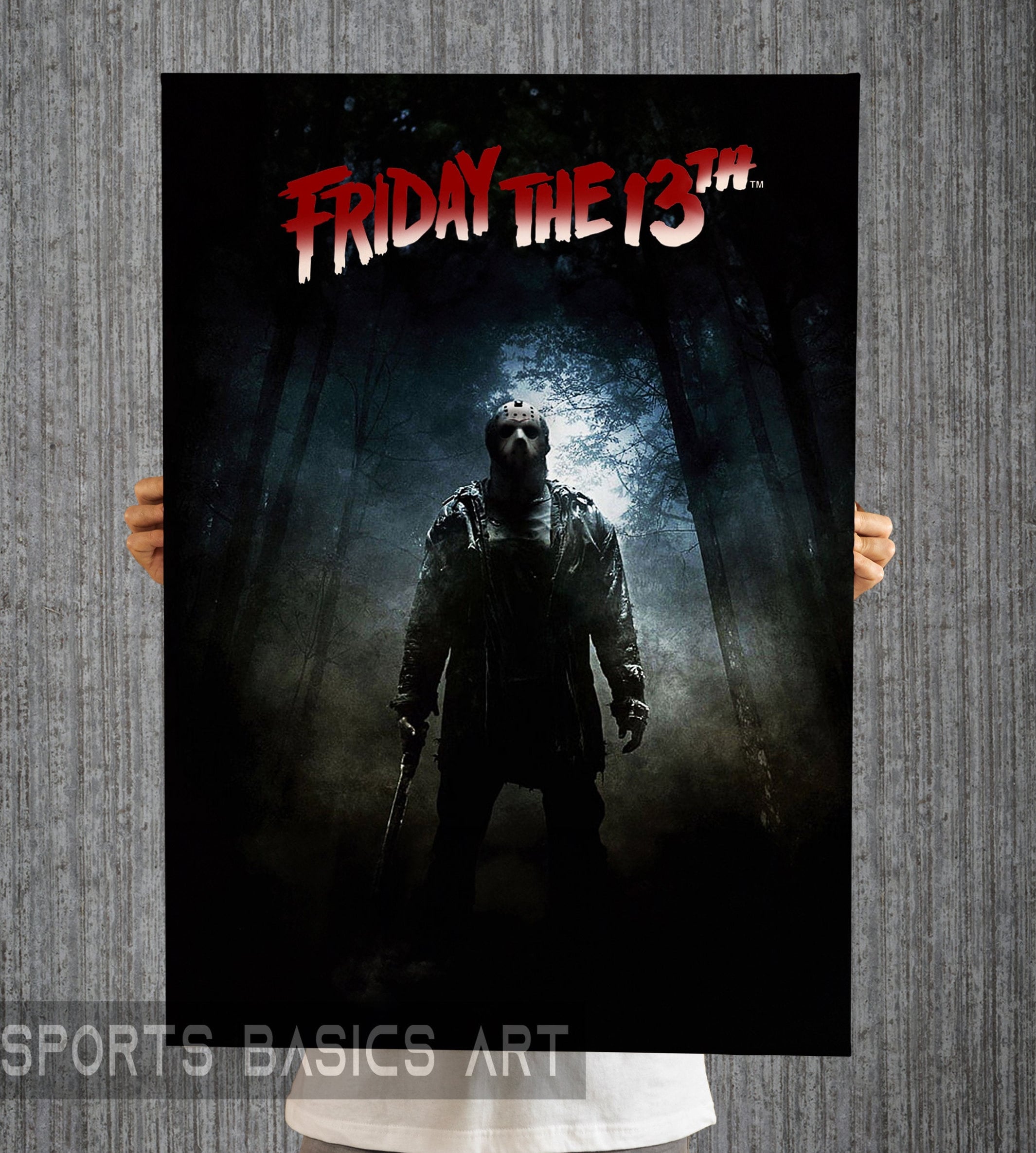 Jason Voorhees Posters Friday the 13th Posters Horror Movie - Etsy