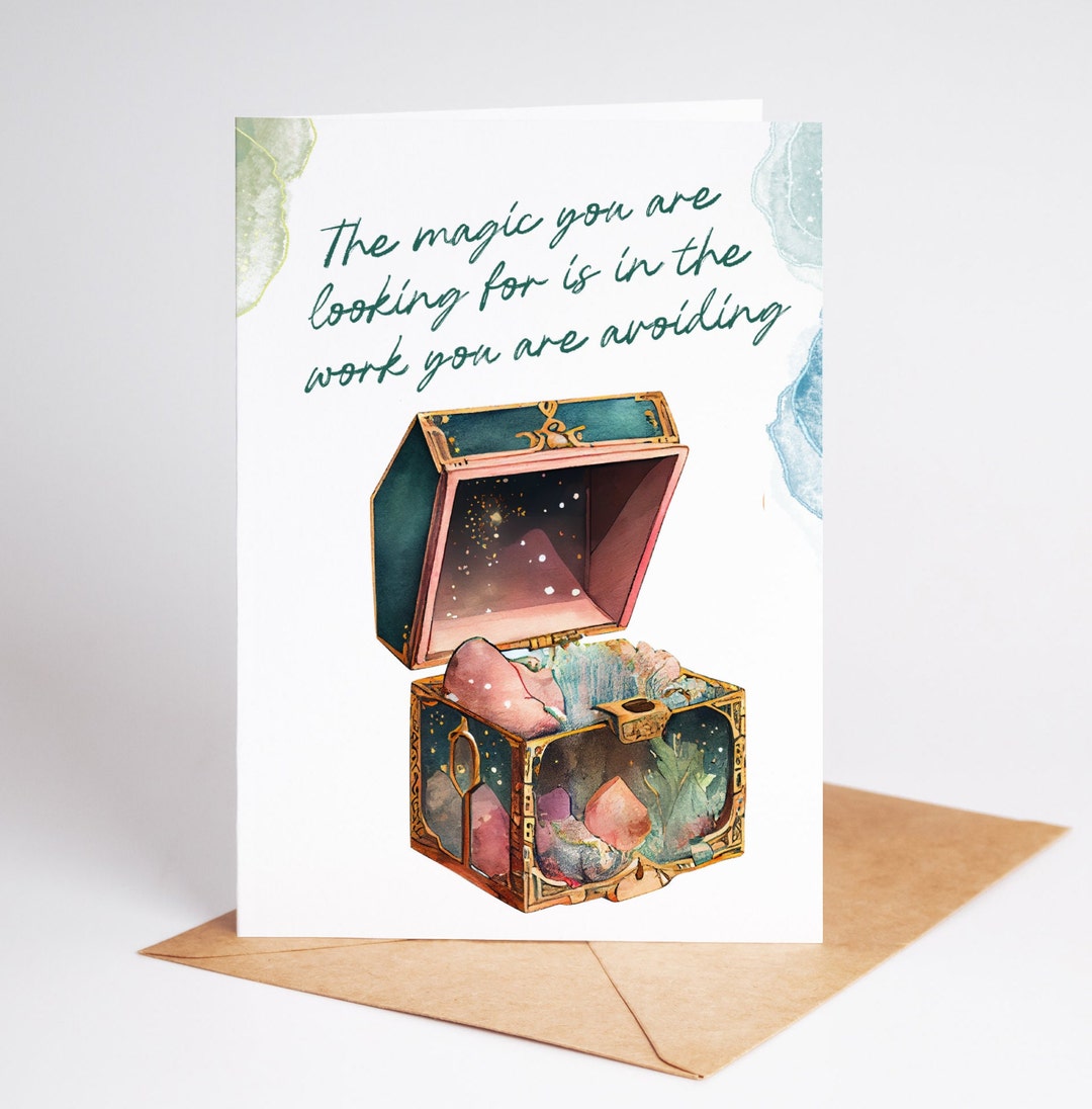 The Magic You Are Looking for is in the Work You Are Avoiding | Quote ...