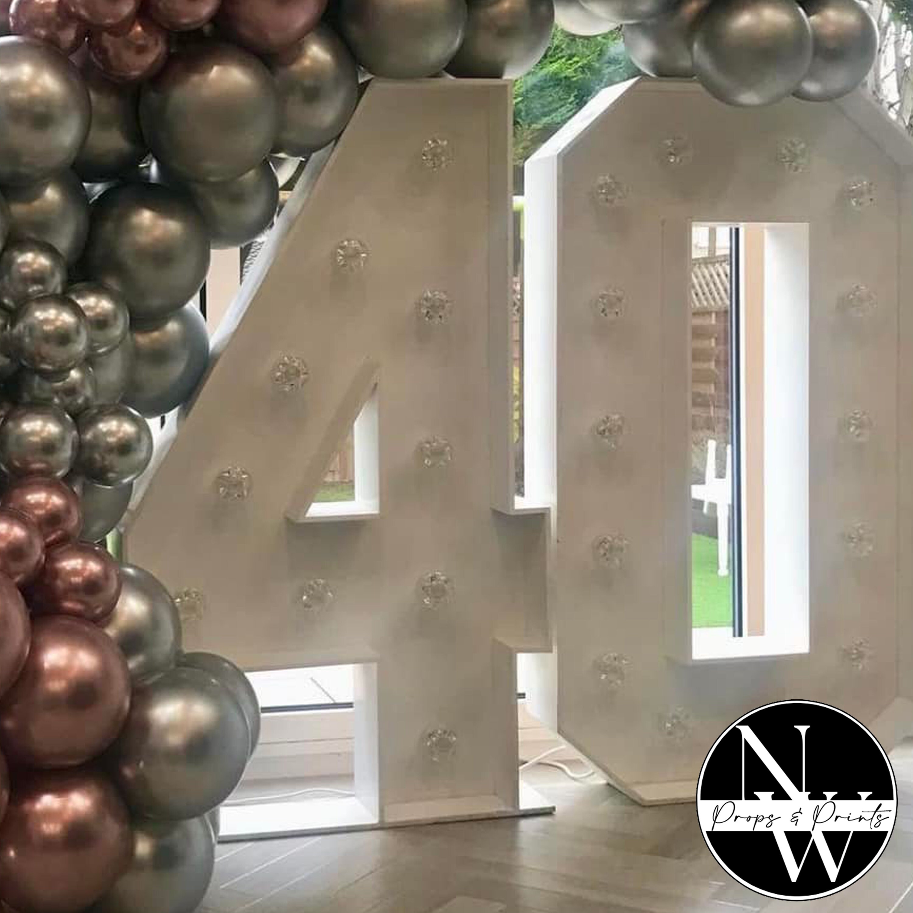 4ft Tall Light Up LED Big Giant Birthday Numbers Party - Etsy