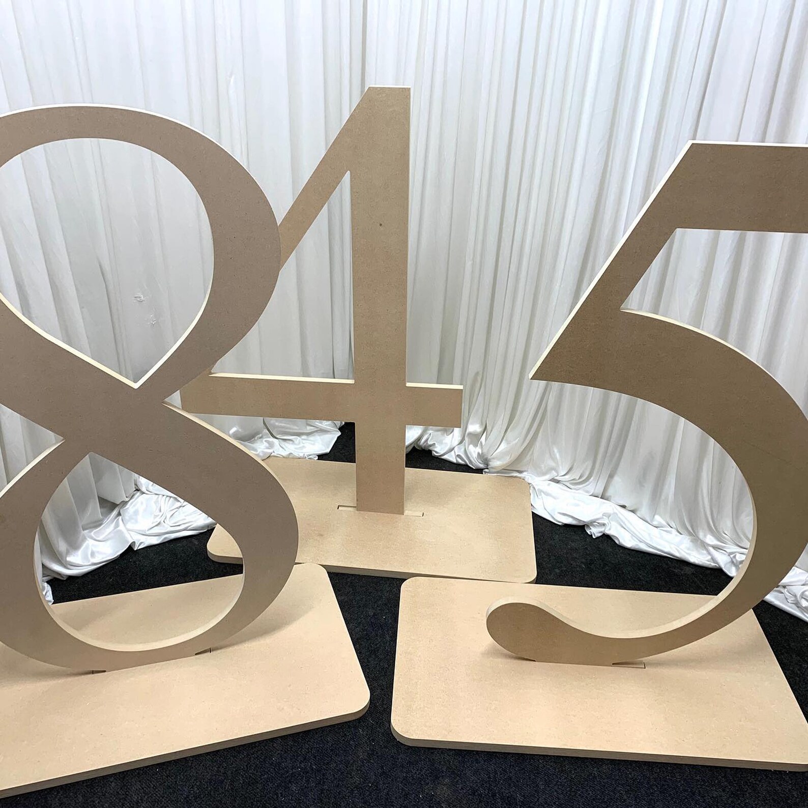 4ft Large Giant Big XL Wooden Numbers MDF Festival Birthday - Etsy UK