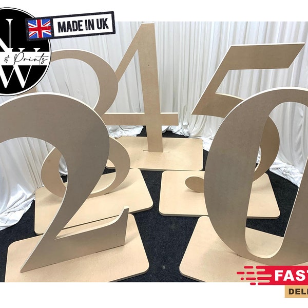 4ft Numbers - Etsy UK