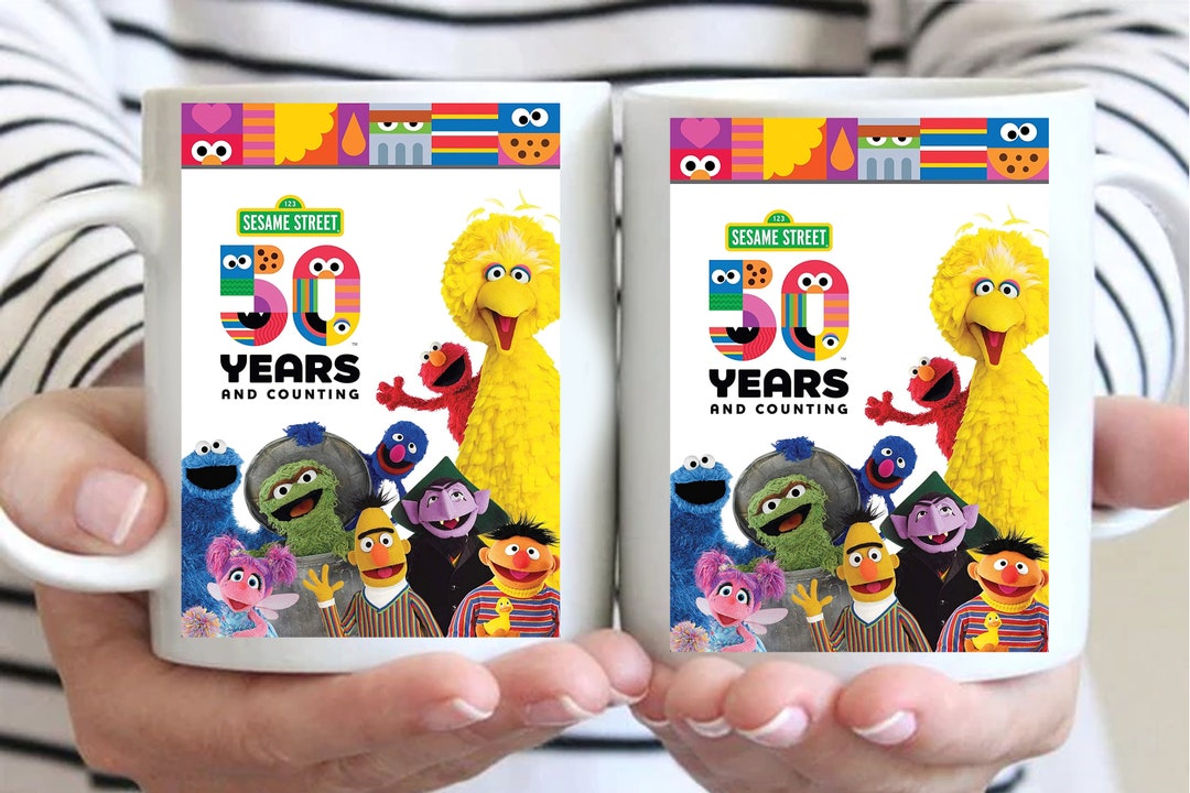 Sesame Street Celebrating 50 Years, 80's Children's Retro TV Show ...