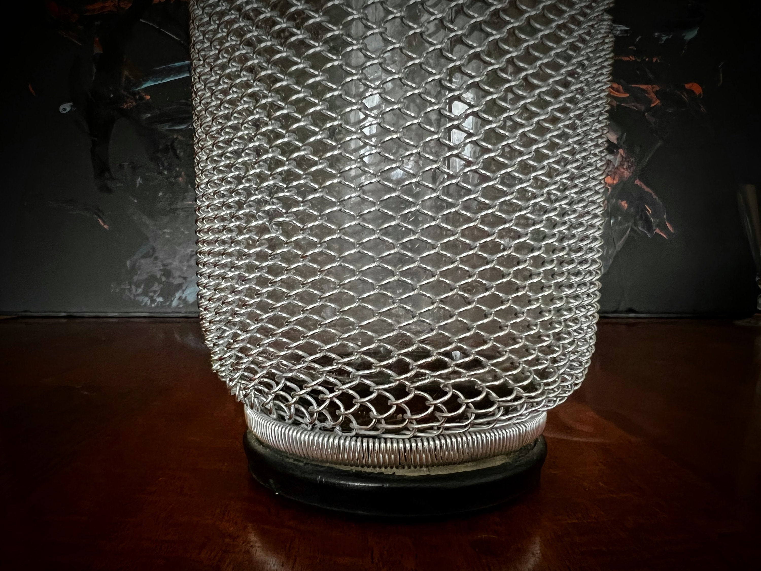 Soda Siphon, Wire Mesh, Mid Century Seltzer Bottle - Etsy