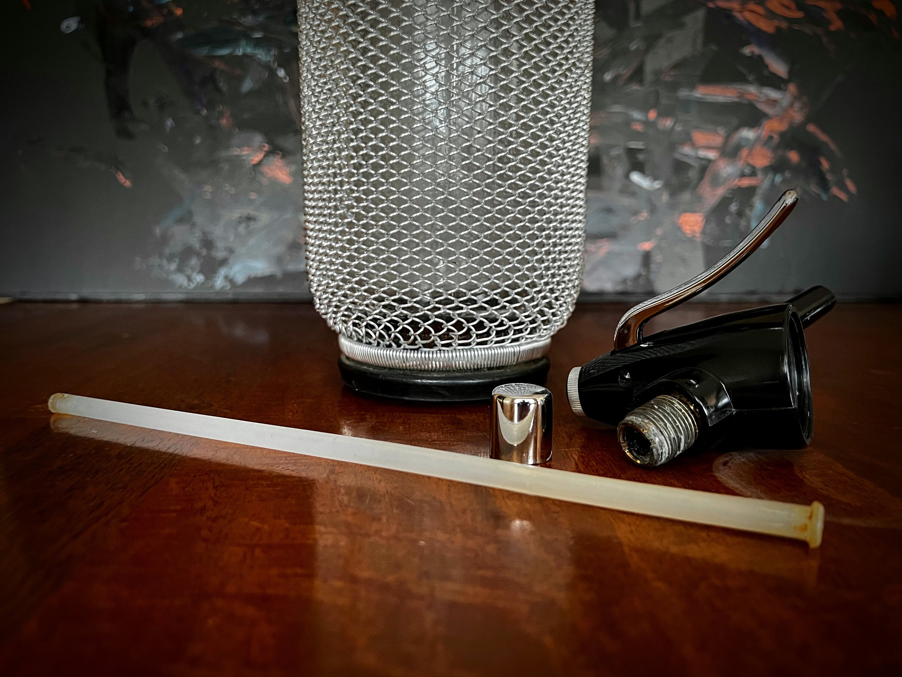 Soda Siphon, Wire Mesh, Mid Century Seltzer Bottle - Etsy