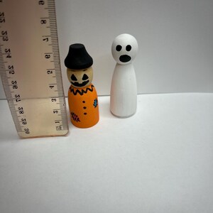 Wooden Halloween Houses Set - Etsy