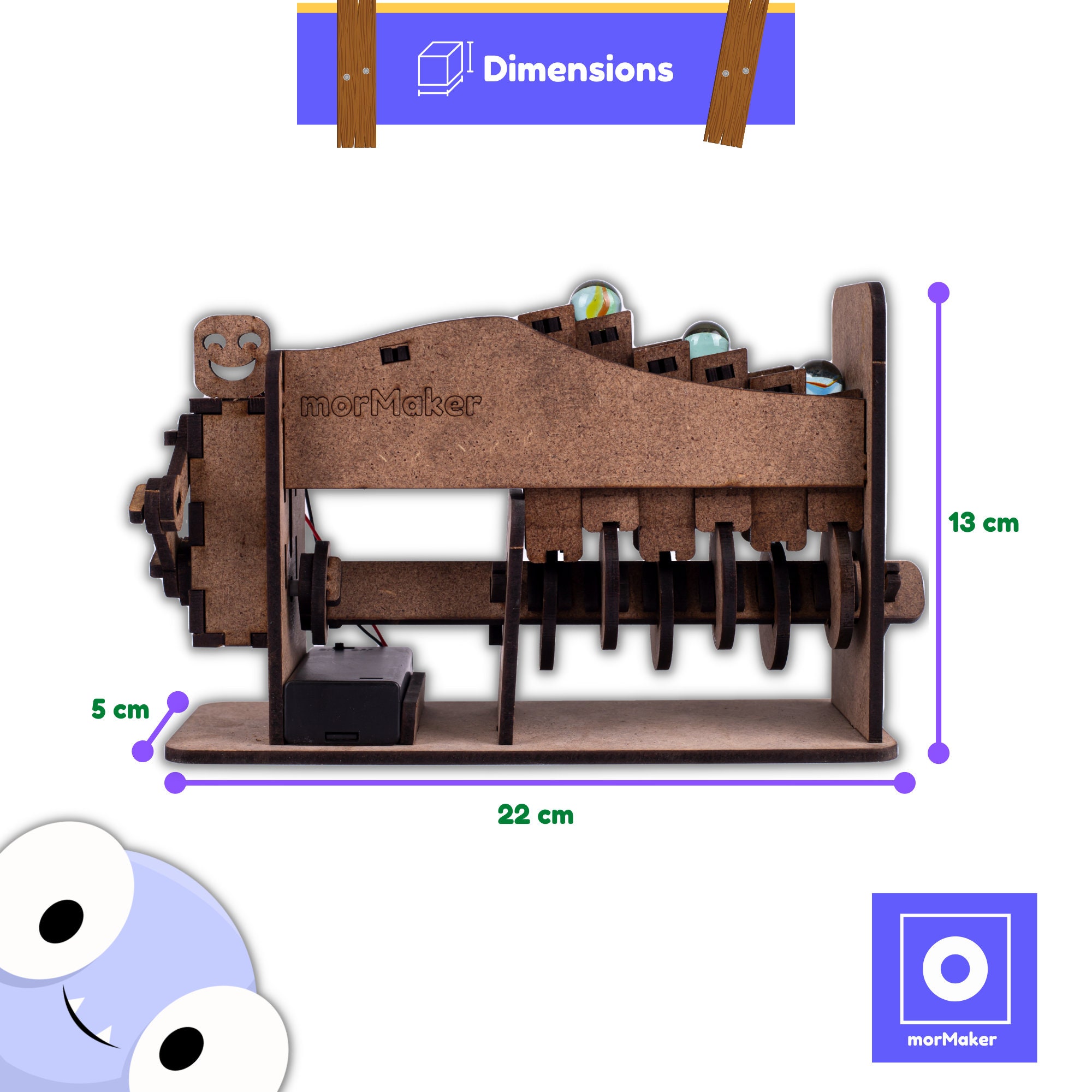 Educational DIY STEAM Toys | STEM Engine | Wooden Automation | Maker ...