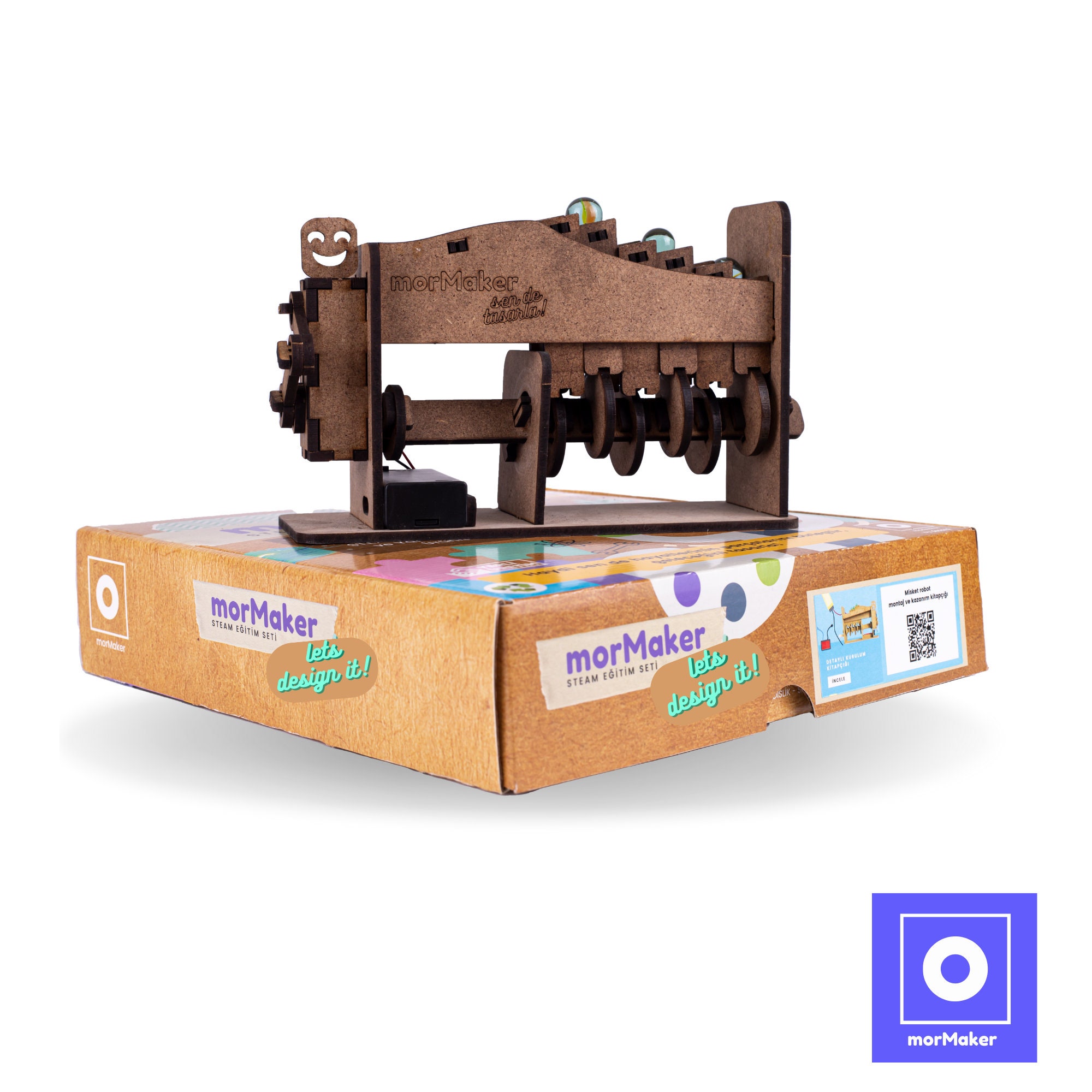 Educational DIY STEAM Toys | STEM Engine | Wooden Automation | Maker ...