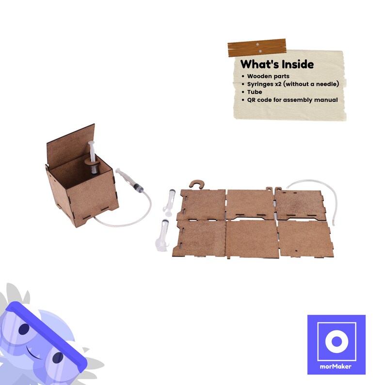 Educational DIY STEAM Toys | Hydraulic Box | Science Project | Wooden ...
