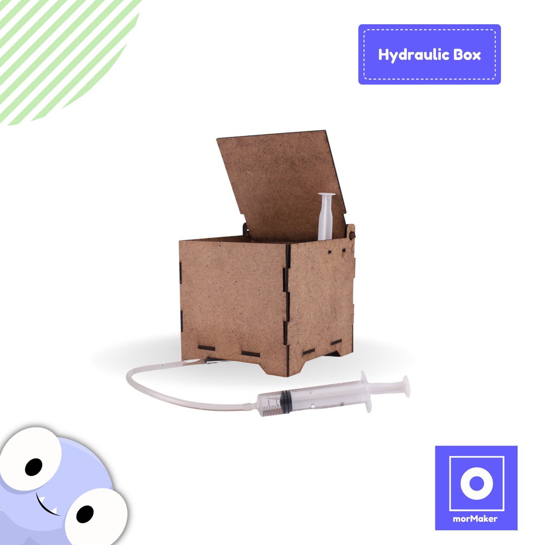 Educational DIY STEAM Toys | Hydraulic Box | Science Project | Wooden ...