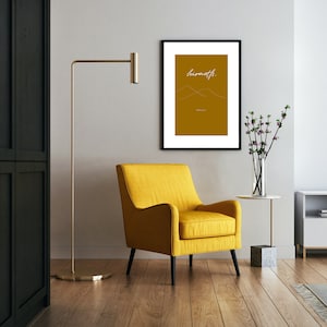 Hiraeth Print, Welsh Gift, Welsh Sayings - Etsy