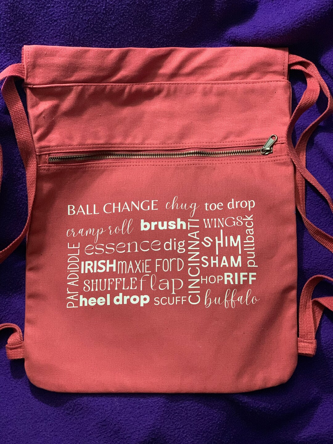 Drawstring Tap Dance Bag - Etsy