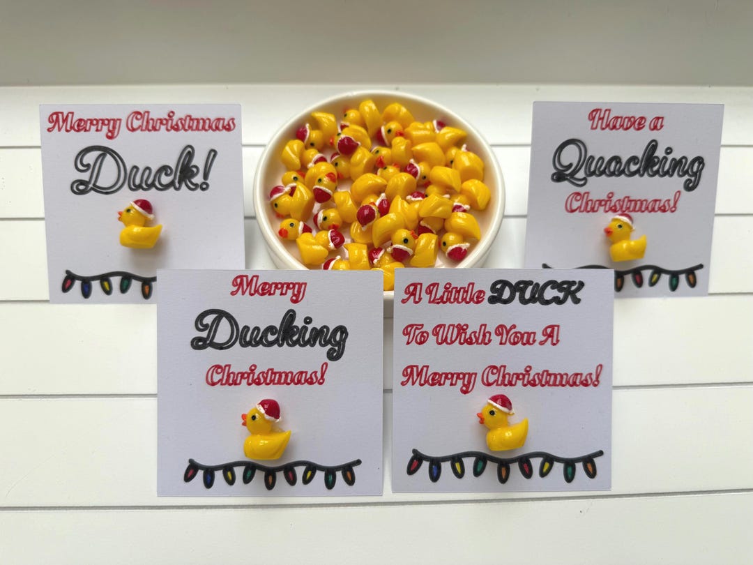 Christmas Duck Gift | Stocking Filler Ideas | Pocket Duck | Secret ...