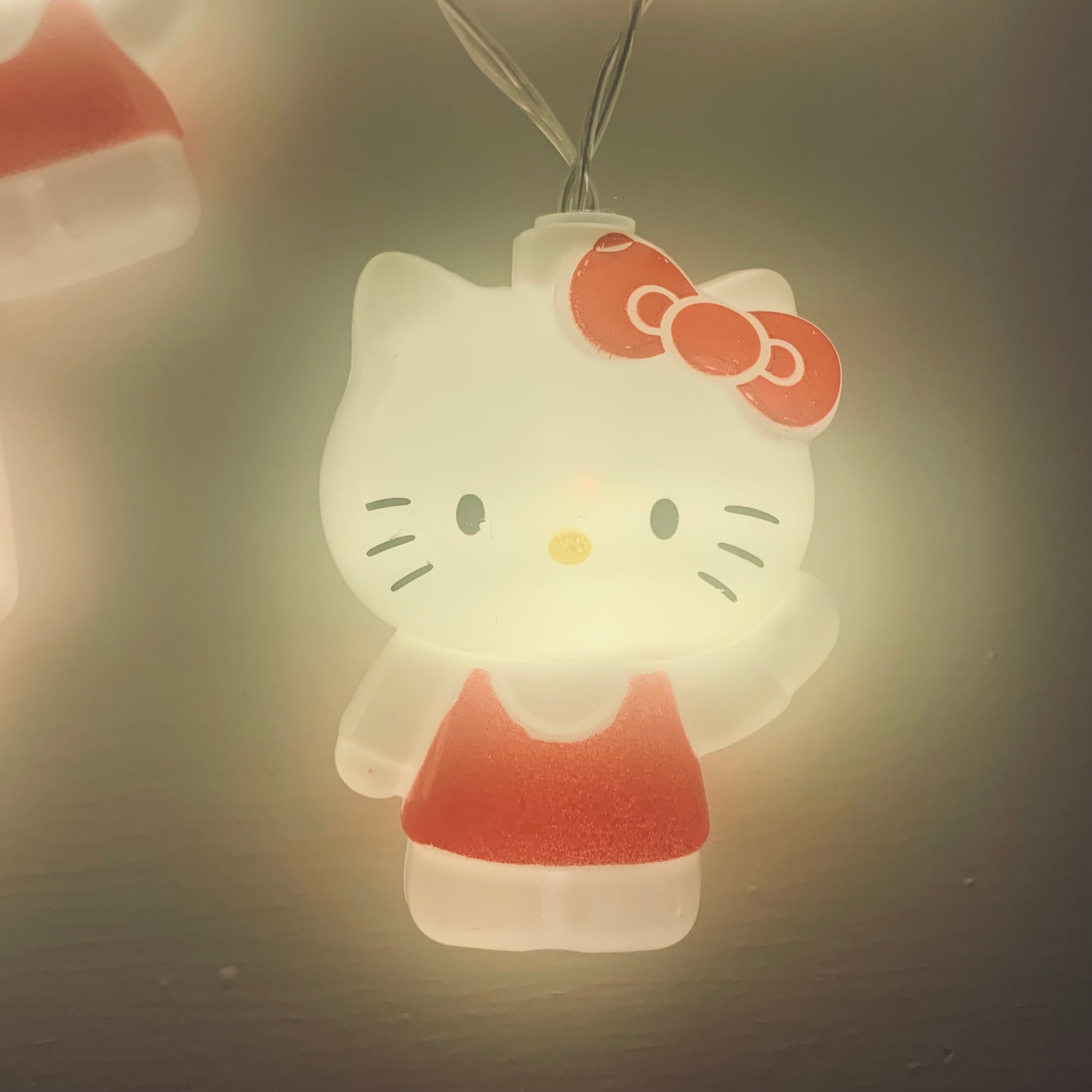 Cute Kawaii Kitty Fairy Lights, Pretty Desk Lights, Office, Bedroom ...